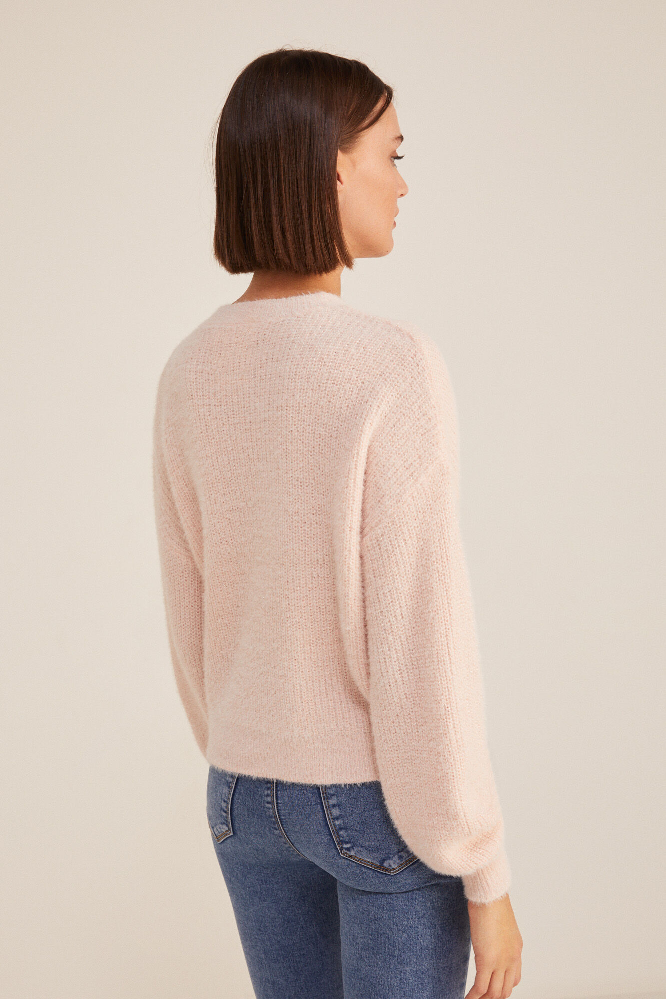 Suéter Pelo Lurex | Suéteres y cárdigans de mujer | Springfield-MX