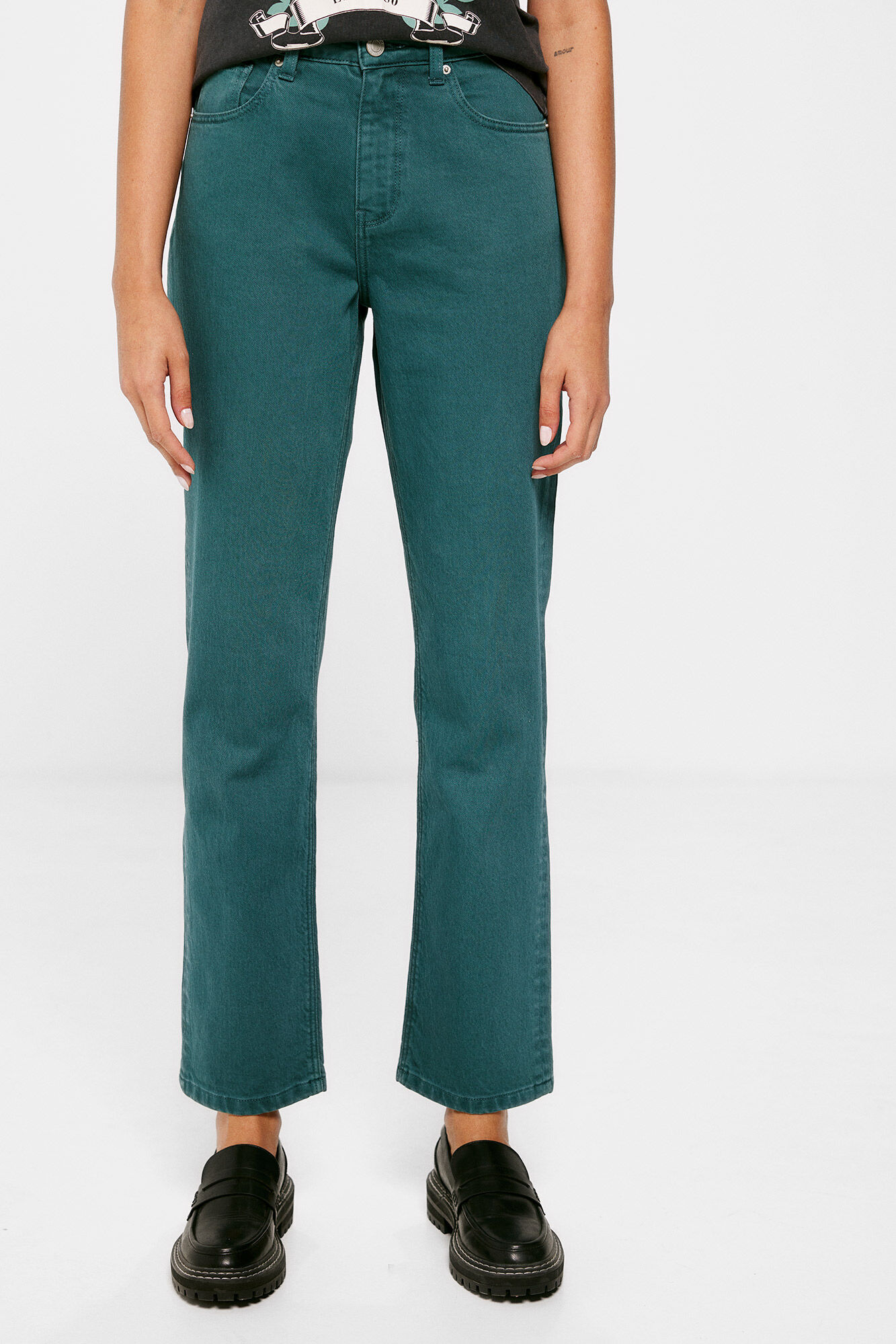 Jeans Straight | Pantalones de mezclilla para mujer | Springfield-MX