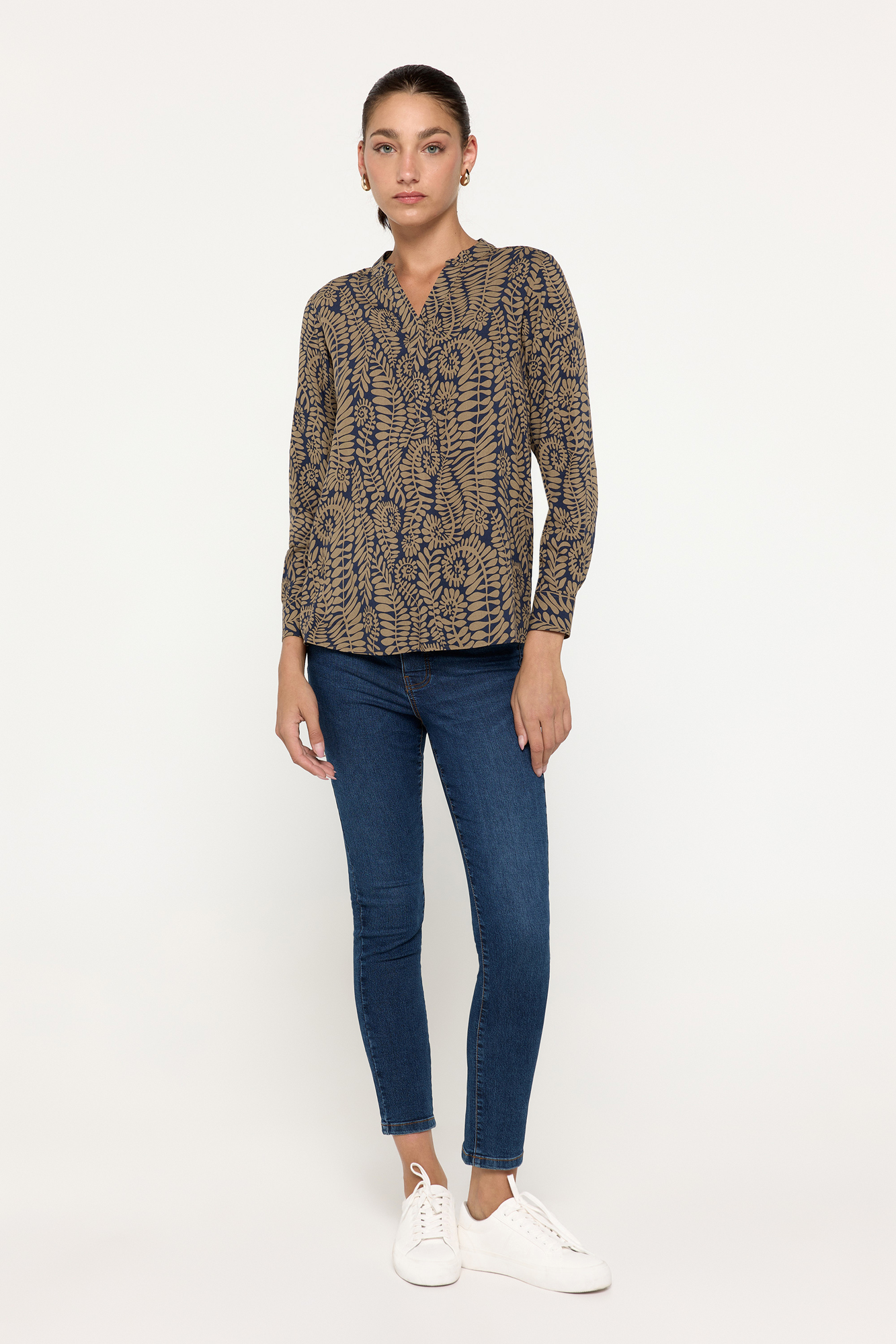 Blusa fluida | Camisas y blusas de mujer | Springfield-MX