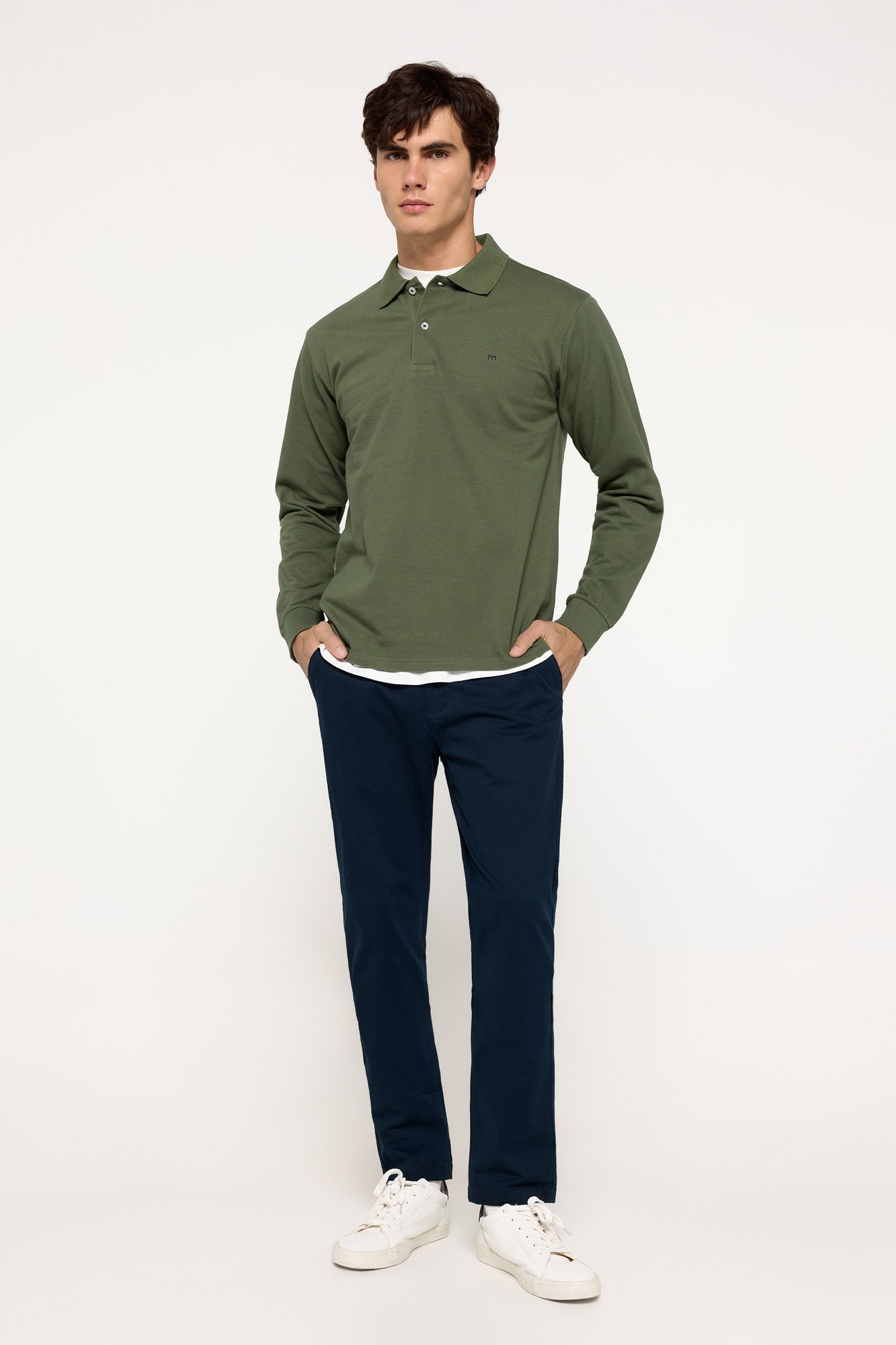 Polo manga larga | Polos de hombre | Springfield-MX