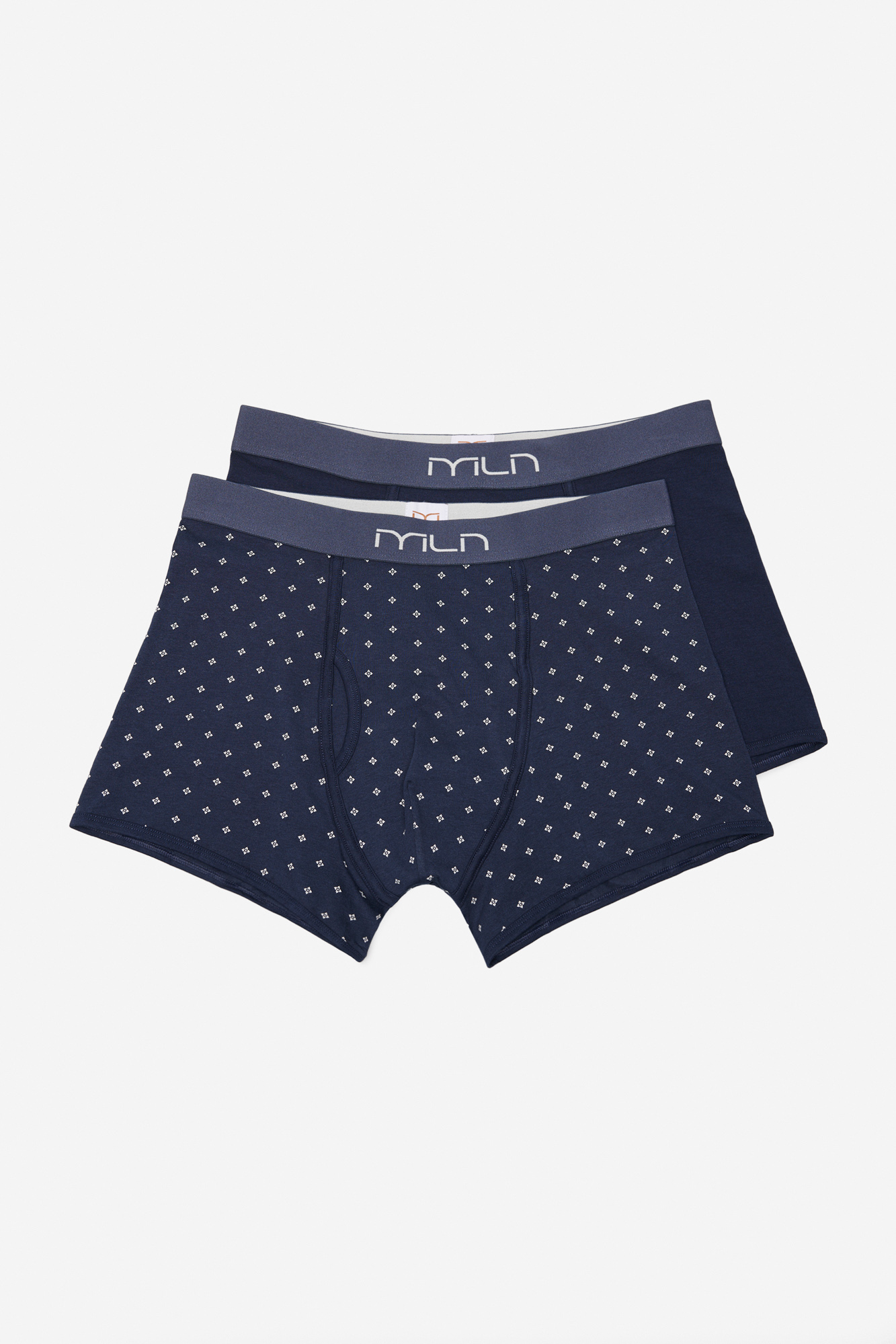 Pack x2 boxer con estampado mini y liso. | Ropa interior para hombre ...