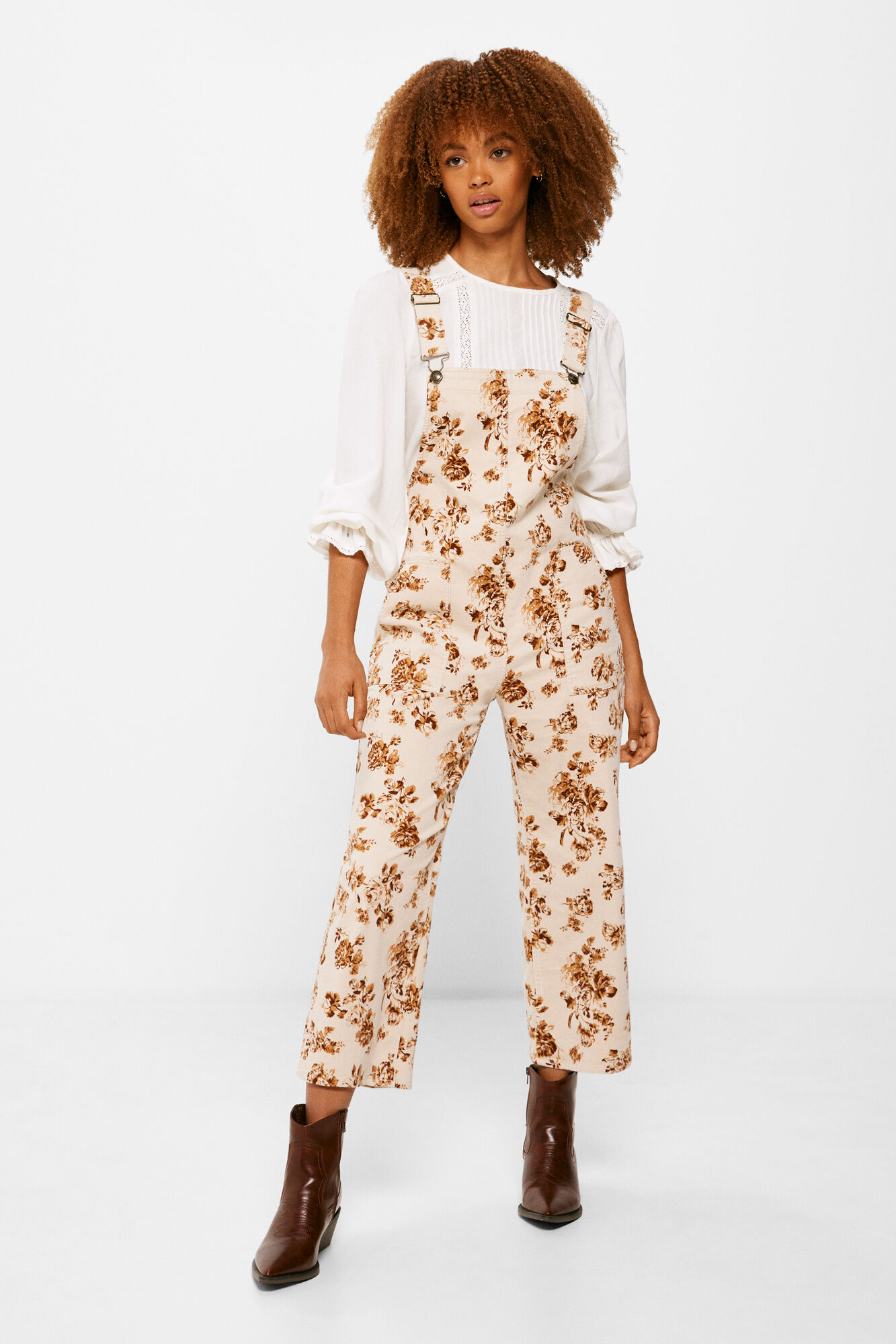 Peto Pana Estampado | Pantalones de mujer | Springfield-MX