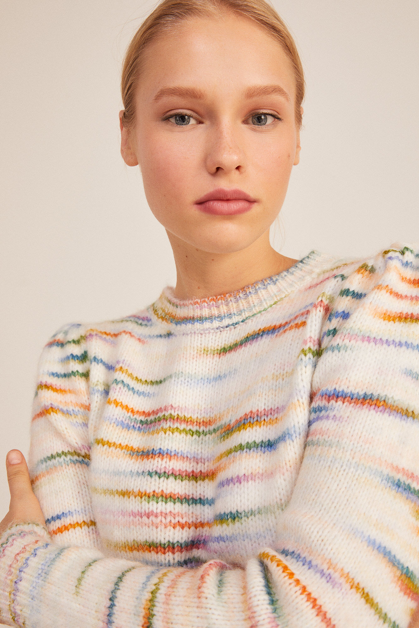 Suéter Space Dye Rayas | Suéteres y cárdigans de mujer | Springfield-MX
